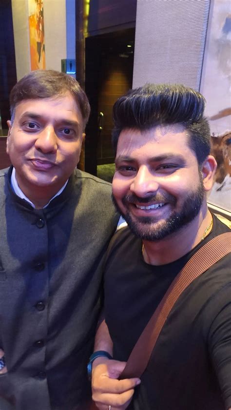 Akshay Vashishth On Linkedin With Business Head Sir Manoj Gupta Bajaj