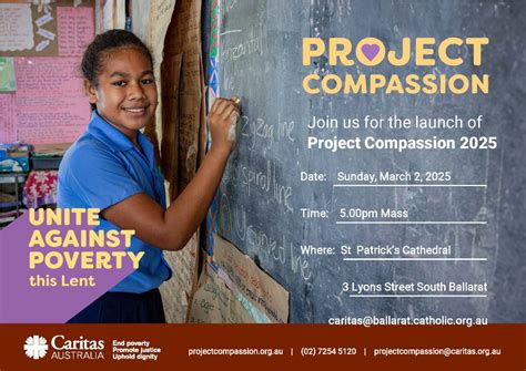 Project Compassion 2025 Diocese Of Ballarat