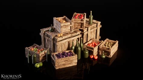 Khorinis Fan Art Project Small Props Part 1