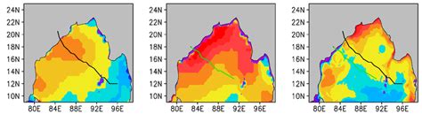 A C Sst Field Along With The Observed Tracks For A Control Run For