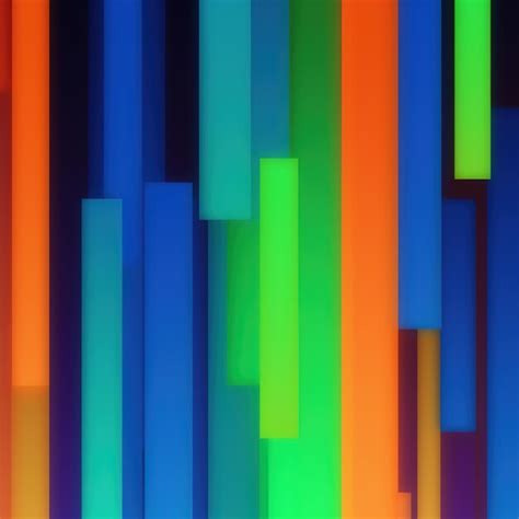 Premium Ai Image Lines Colored Wallpaper