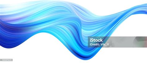 현대 다채로운 흐름 포스터입니다 컬러 배경에서 웨이브 액체 모양입니다 디자인 프로젝트에 대 한 예술 디자인입니다 벡터 일러스트 레이 션 파도 패턴에 대한 스톡 벡터 아트 및