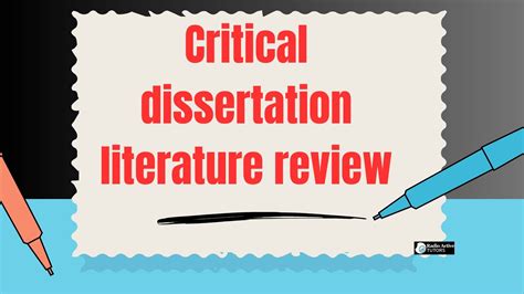 Dissertation Literature Review 8 Major Types