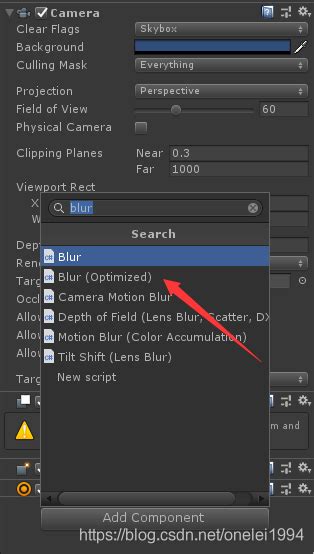 【unity image effect】blur 模糊效果 unity legacy image effects csdn博客