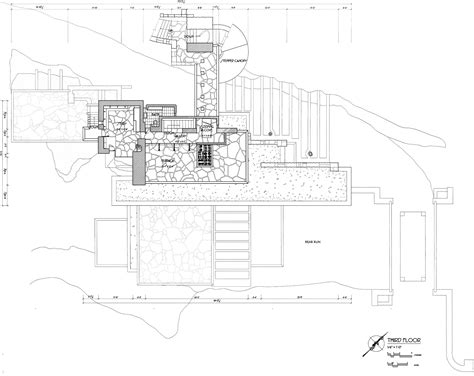 Fallingwater Floor Plans With Dimensions Pdf