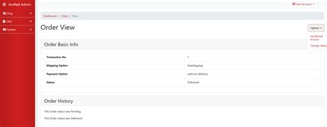 css issue on order page with the options dropdown · issue 189 · avored