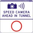 G6 330 1n Speed Camera Ahead In Tunnel With Speed Limit Below Transport For NSW