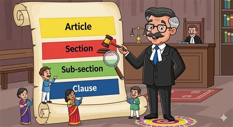 What Is The Difference Between Article Section Sub Section And Clause