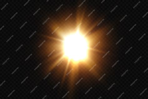 Premium Vector Bright Sun Burst Shining Star Sun Rays Isolated