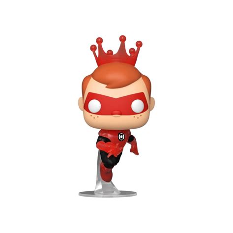 Freddy Funko As Red Lantern Translucent Funko Pop Dc Fundays
