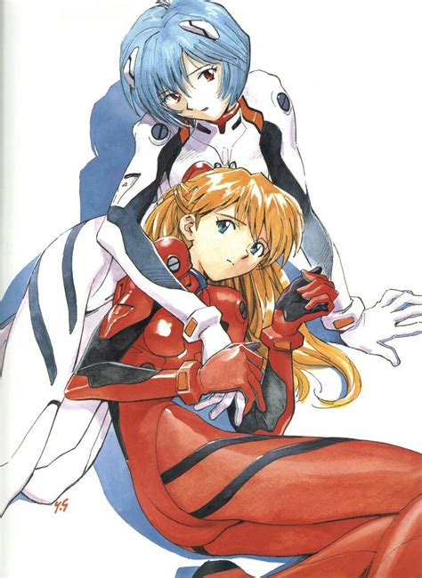 투디갤 백합러한테 에반게리온 잘 몰라도 아스카 레이 던져주고