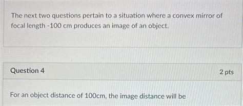 Solved The Next Two Questions Pertain To A Situation Where A