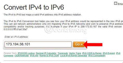 How To Transfer IPv4 Addresses To IPv6