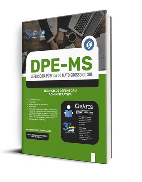 Apostila Dpe Ms Técnico De Defensoria Administrativa