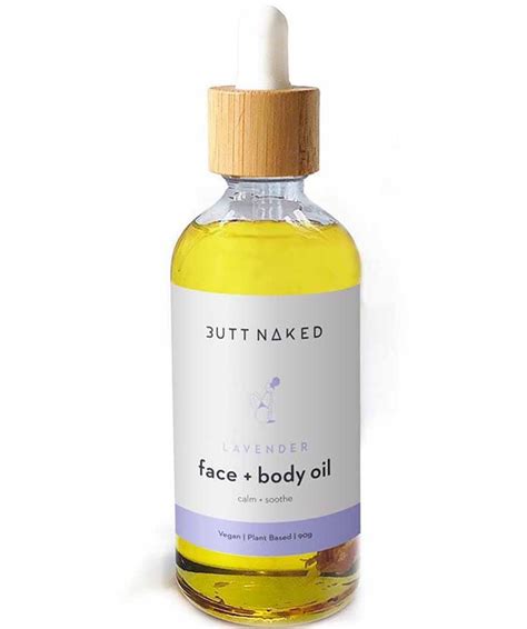 Butt Naked Lavender Face And Body Oil Ingredients Explained