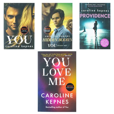 Caroline Kepnes You Series 4 Books Collection Set You Hidden Bodies