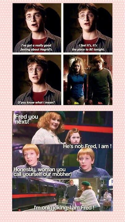 Funniest Ron Weasley Moments In Harry Potter Im Only Joking I Am