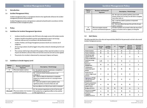 Itsm Docs On Linkedin Incidentmanagement Incidentmanagementpolicy