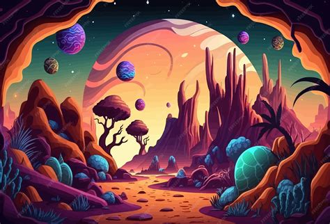 Fantasy Planet Art