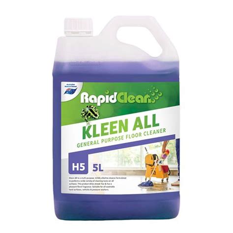 Rapidclean Kleen All Floor Cleaner 5lt