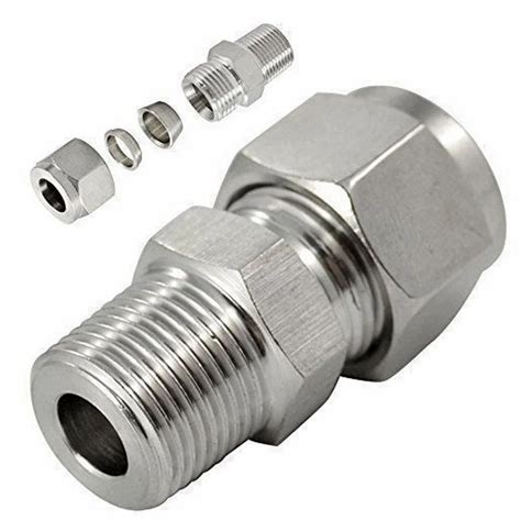 Ss Tube Compression Fittings At ₹ 380piece संपीड़न ट्यूब फिटिंग In