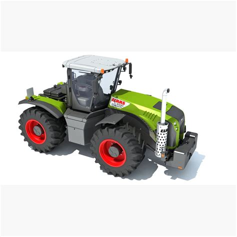 Claas Xerion Tractor 3d Model Download Tractor On