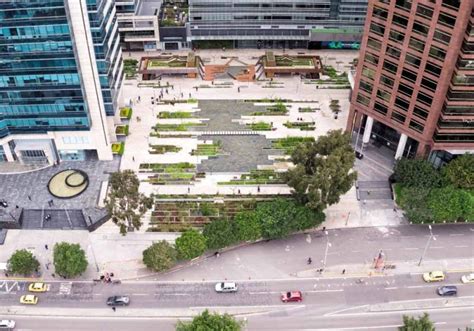 Urbanismo Ambiental Zonas Comunes Del Centro Empresarial Santa Bárbara