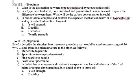 Solved Hw11b 1 20 Points What Is The Distinction