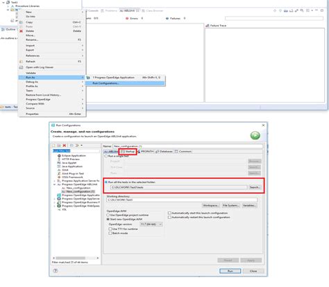 How To Apply Ini Startup File For All Ablunit Tests Progress Community