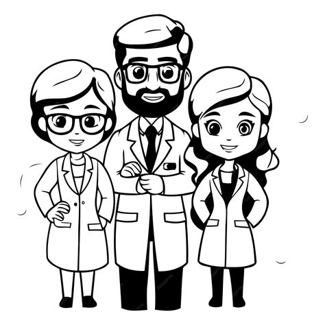Premium Vector Cartoon Doctor And Nurse Doctor And Nurse Vector
