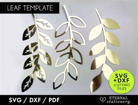 Hojas Svg Plantilla De Hoja De Papel Hoja Svg Plantilla De Etsy México