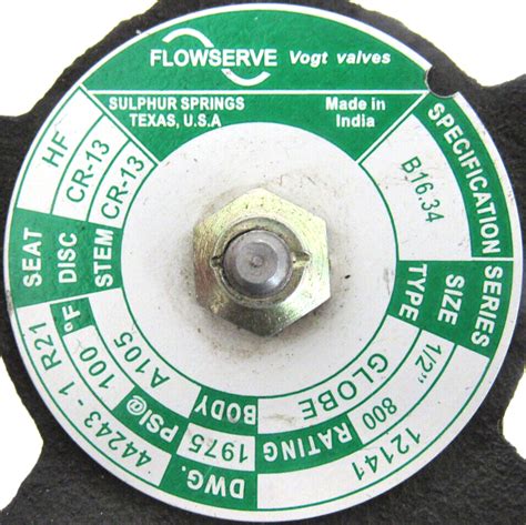 New Lot Of 2 Flowserve 12 800 Globe Valve 12141 Sb Industrial