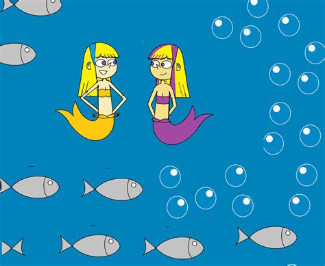 Kick Buttowski Mermaid Twins By Kbinitialdream8250 On Deviantart