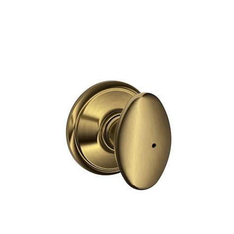 Brass Privacy Door Knobs The Home Depot