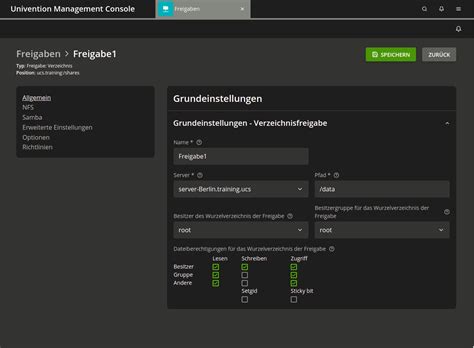 Automatically Manage Samba Shares In UCS And UCS Babe