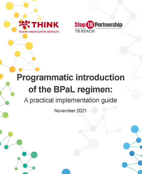 programmatic introduction of the bpal regimen a practical