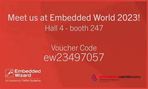 embedded wizard on linkedin embedded world 2023 see you there