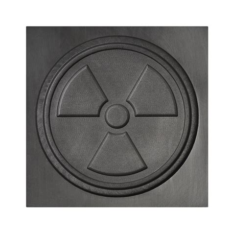 Radiation Symbol 3d Graphite Ingot Mold Large Pmc Supplies
