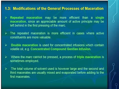 Extraction Methods Pptx