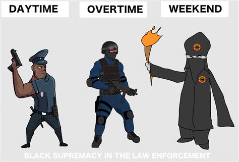 Black Supremacy In The Law Enforcement Blank Template Imgflip