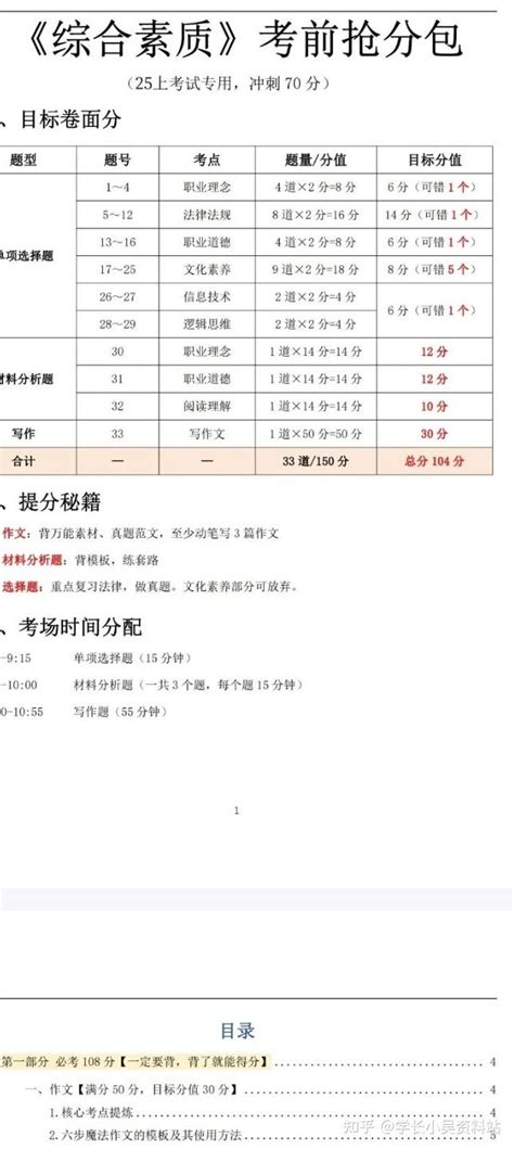 2025年小学教资笔试备考资料免费分享 知乎