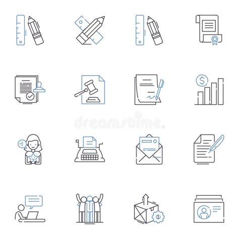 Customer And Client Line Icons Collection Satisfaction Loyalty Relationship Engagement