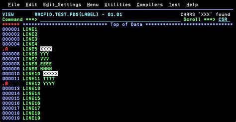 Tso Ispf Tutorial Find Command Cadcobol Br