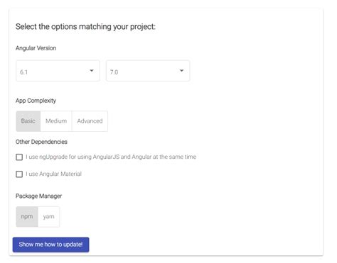 Steps For Upgrading To Angular 7 Devsuhas