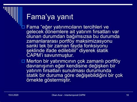 Intertemporal Capm Ppt