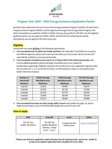Liheap Packet 2024 2025 Final Pdf Shower Thermostat