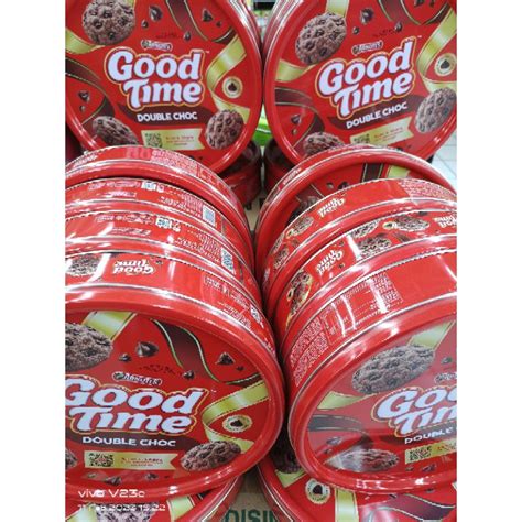 Jual Good Time Arnots Cookies Biskuit Kaleng 277gr Shopee Indonesia