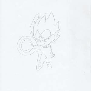 Chibi Goku Ss4 Drawing By Jaheem Dragoart Com