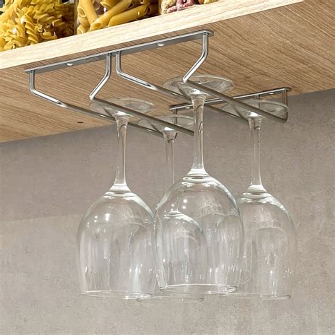 주방걸이·정리홀더 타공 무타공 부착식 304 무광 스텐 와인잔 거치대 5size 오늘의집 쇼핑