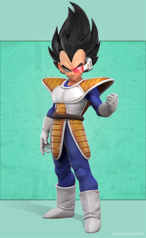 Vegeta Scouter Render
